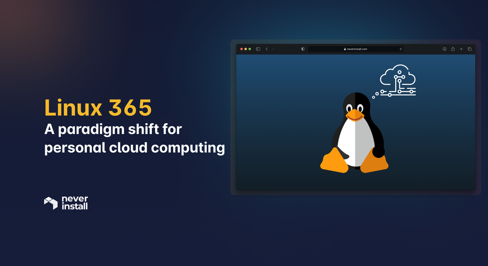 Linux 365 A Paradigm Shift For Personal Computing