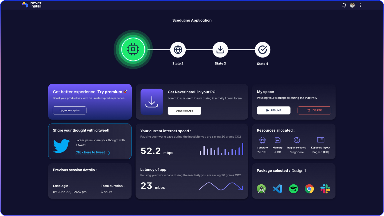 Design at Neverinstall
