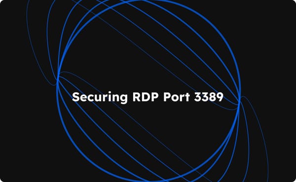 Securing your RDP Ports
